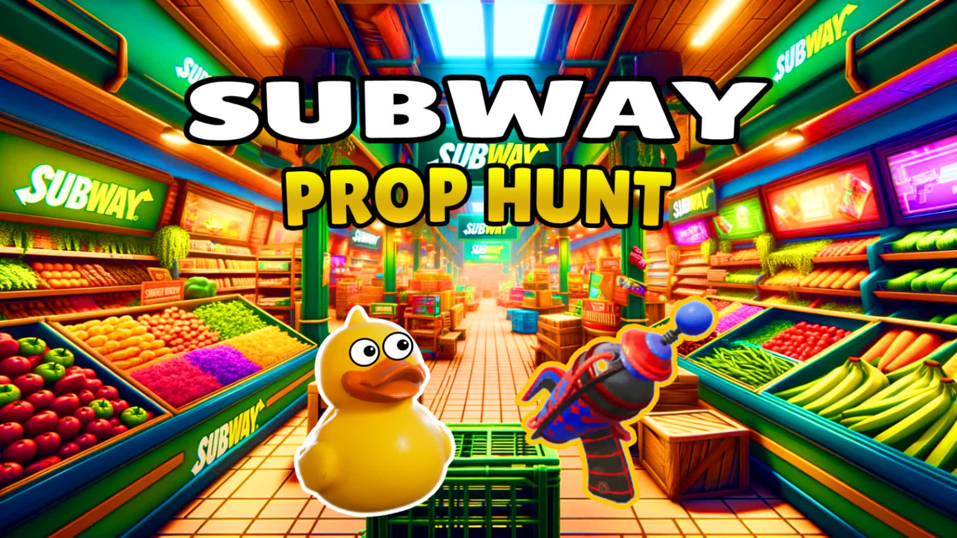 SUBWAY PROP HUNT🥗 9169-2242-9032 par nolixfv - Fortnite