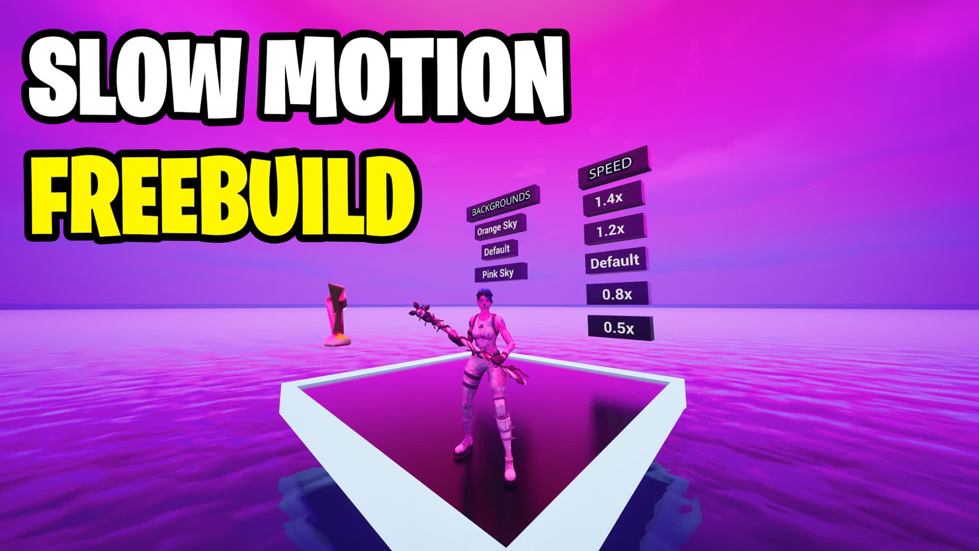SLOW MOTION FREEBUILD ZERO DELAY 7634-5538-3800 by lusi - Fortnite ...