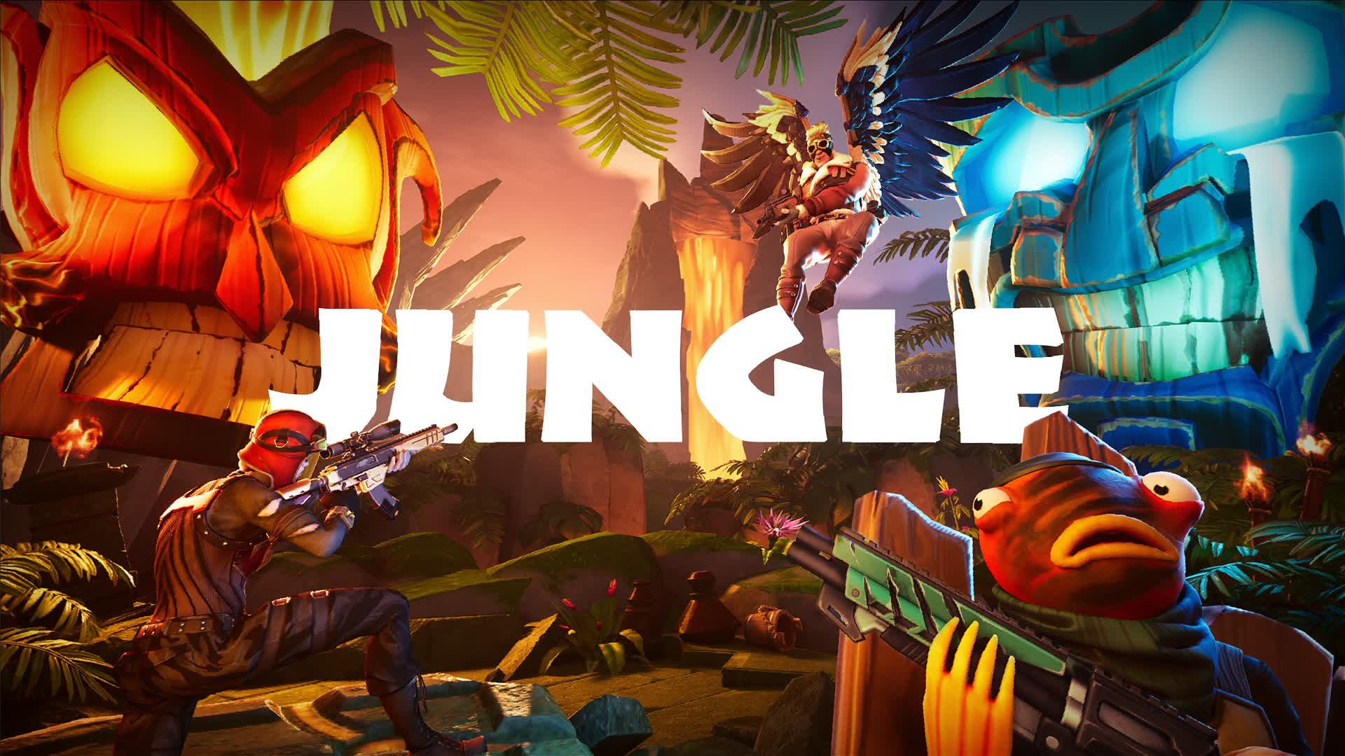 Juega Jungle Rumble Red vs Blue 🔴🔵 - 8689-8841-6931 | Fortnite Zone