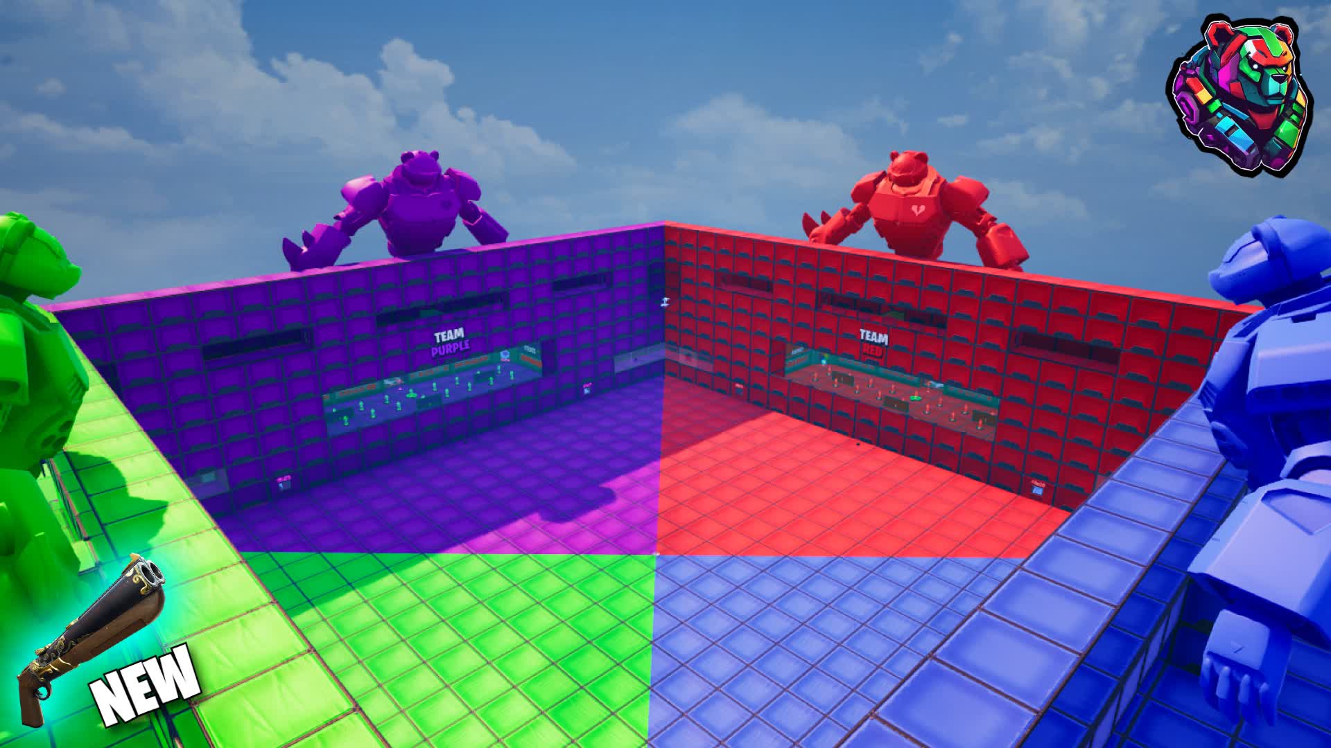 Bear Wars 🐻 5790-9302-0010 by starrex - Fortnite Creative Map Code ...