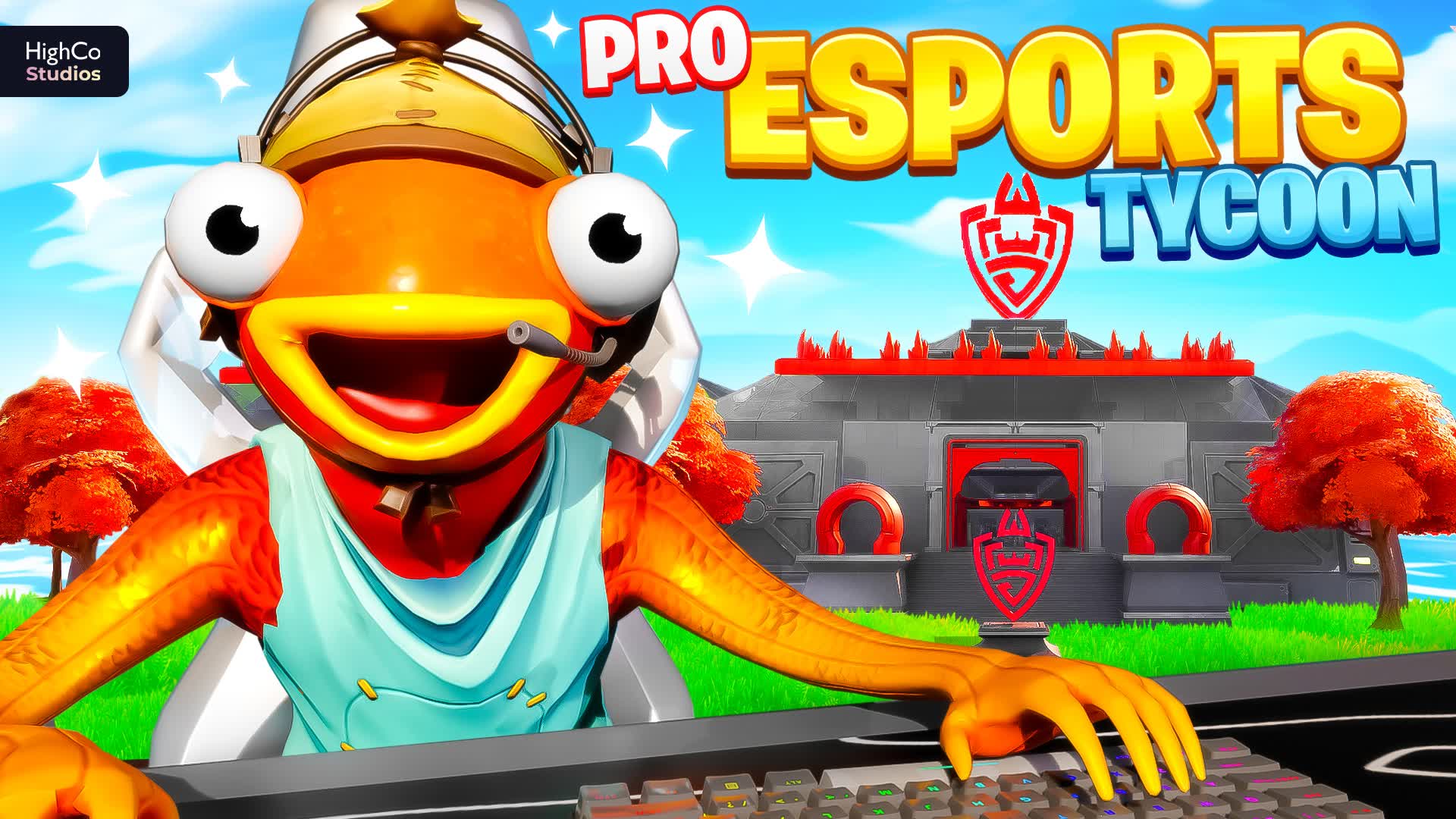 PRO ESPORTS TYCOON 9402-5437-8805 by highco.studios - Fortnite Creative Map Code - Fortnite.GG