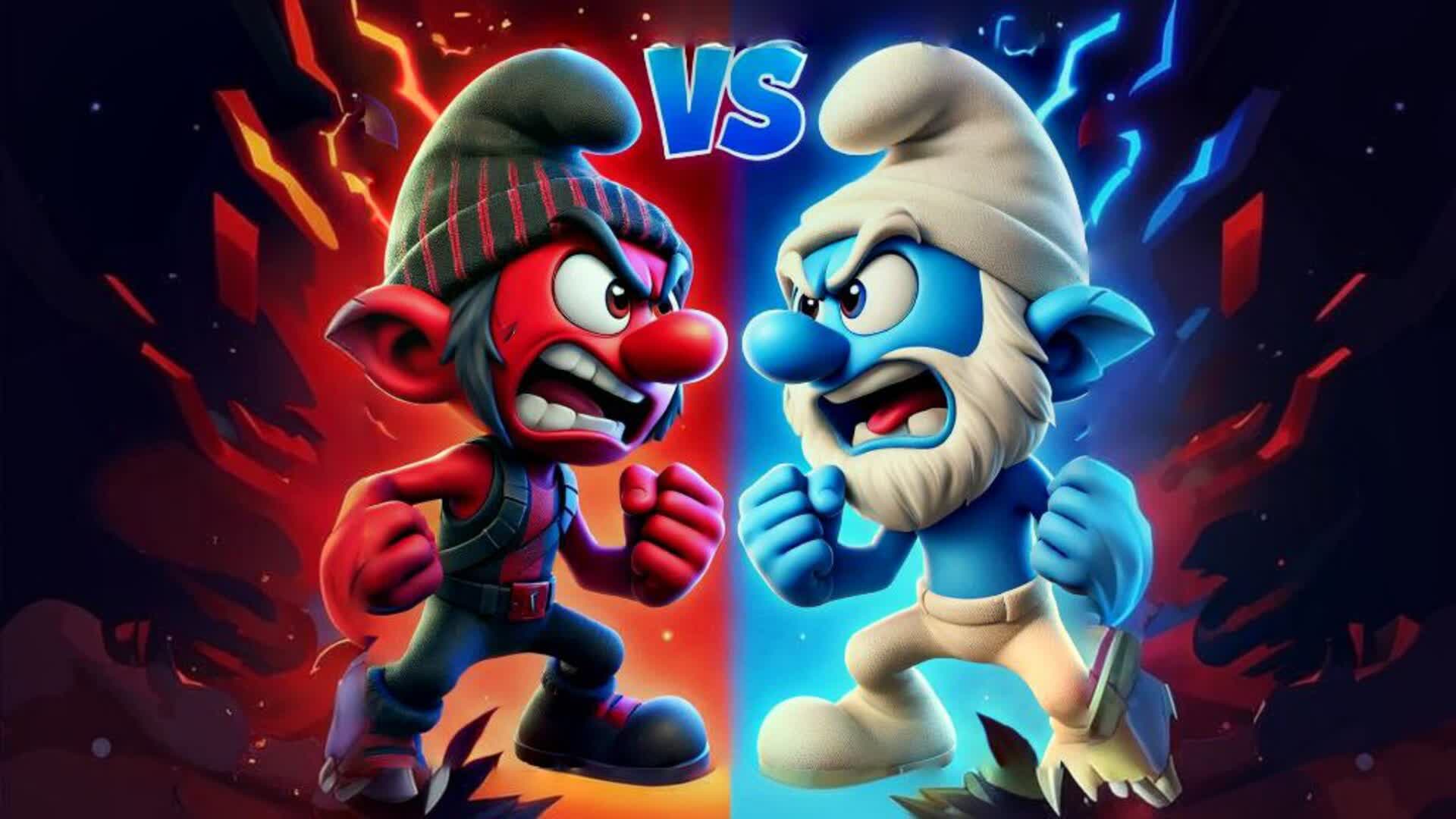 ANGRYSMURF VS SMURF 7220-3279-6945 by maqq - Fortnite