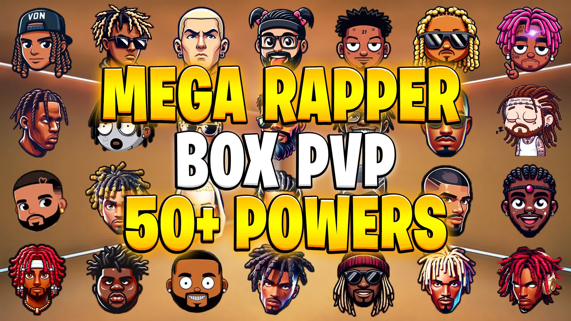 MEGA RAPPER BOX PVP📦 8562-4110-1297 par ccnetwork - Fortnite