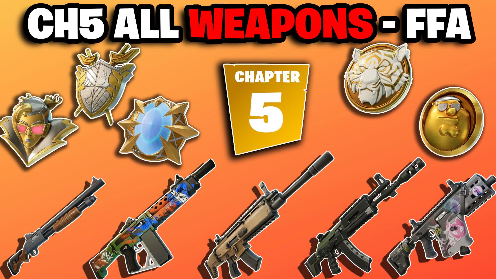 ⭐CH5 ALL WEAPONS - FFA ⭐ 2412-5810-9549 by luna17 - Fortnite Creative ...