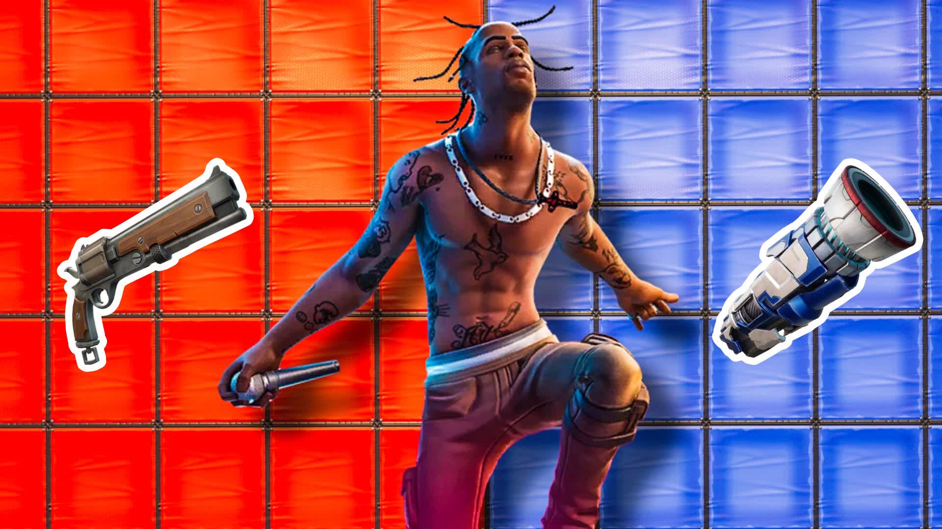 🆕 TRAVIS 🔴RED VS BLUE🔵 2137-2068-1181 by dreik - Fortnite Creative Map ...