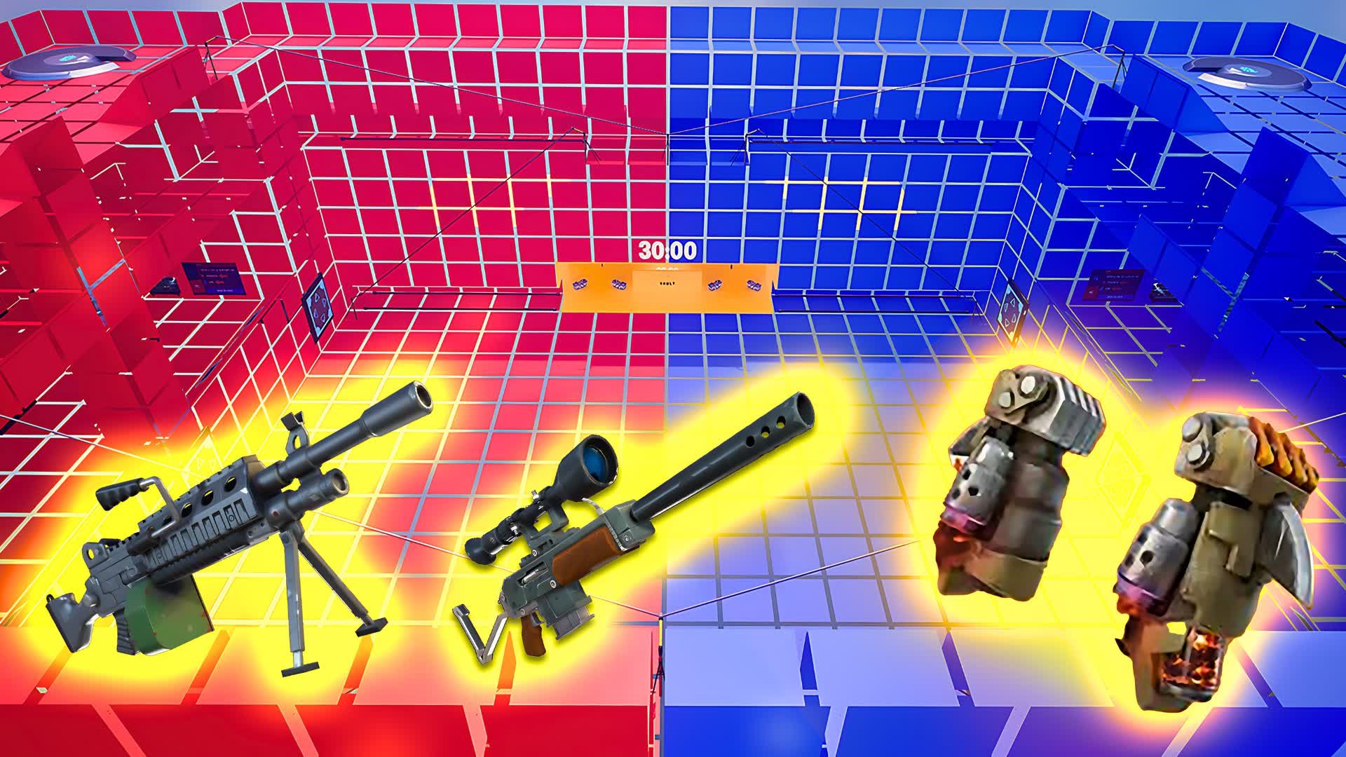 ULTRA RED VS BLUE 🔴🔵 1435-1850-7052 by ghostenaru - Fortnite Creative ...