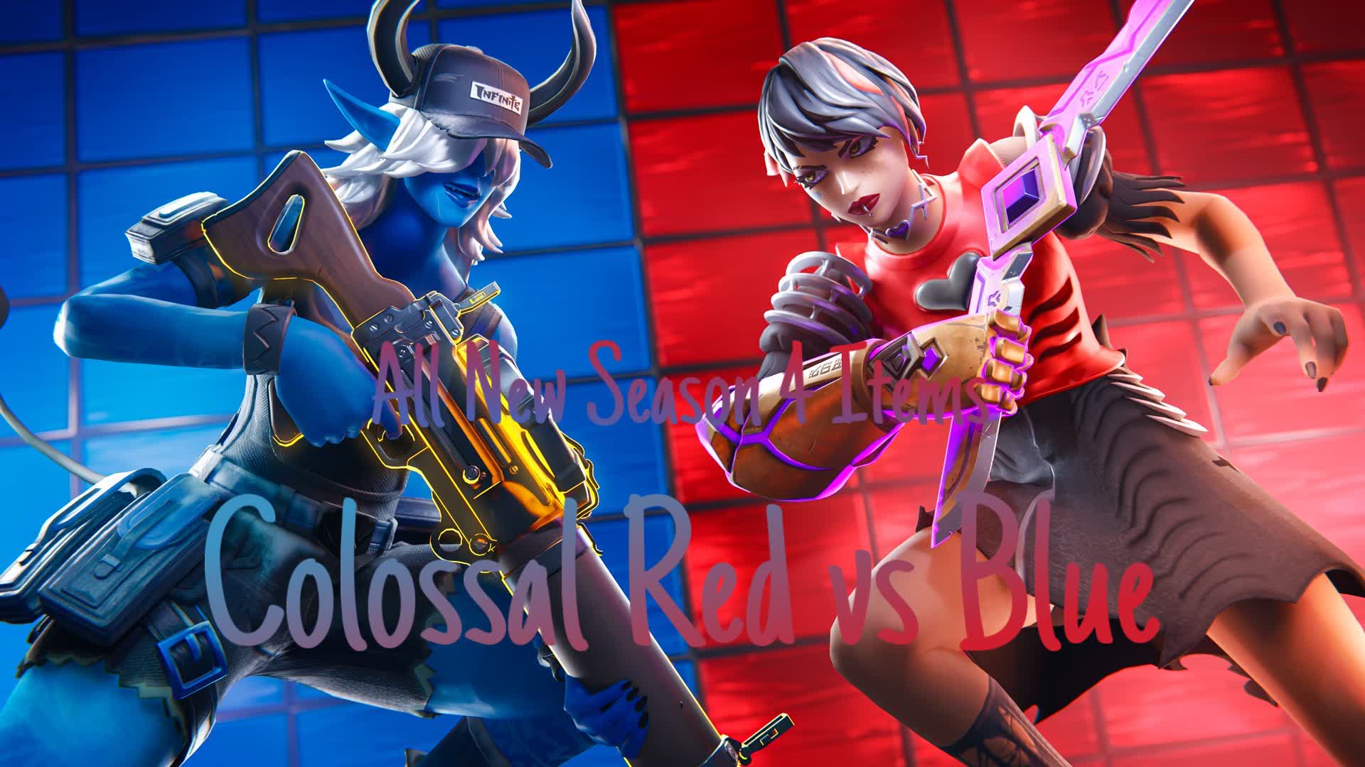 Colossal Red vs Blue | 🔴🔵 3018-6313-0386 by netrix - Fortnite Creative ...