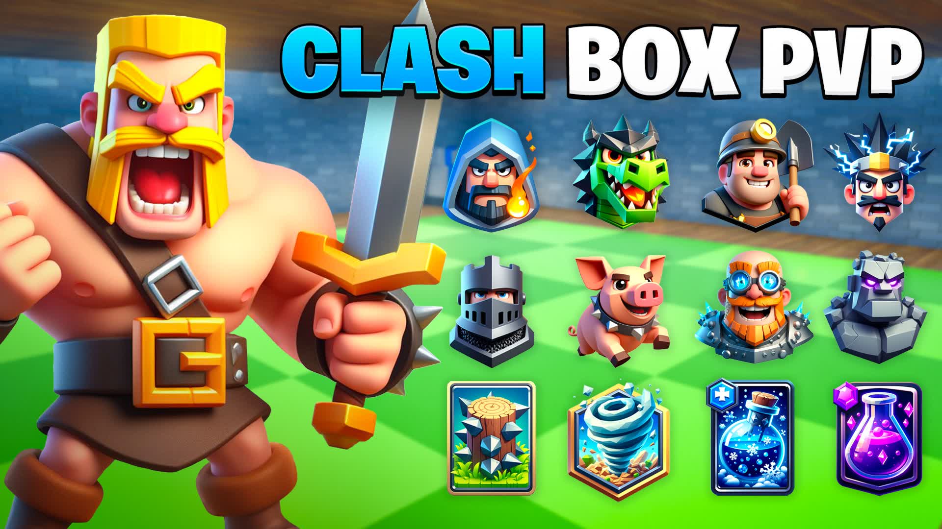 👑 CLASH BOX PVP 📦 4185-6475-7812 by cepyfn - Fortnite Creative Map Code - Fortnite.GG