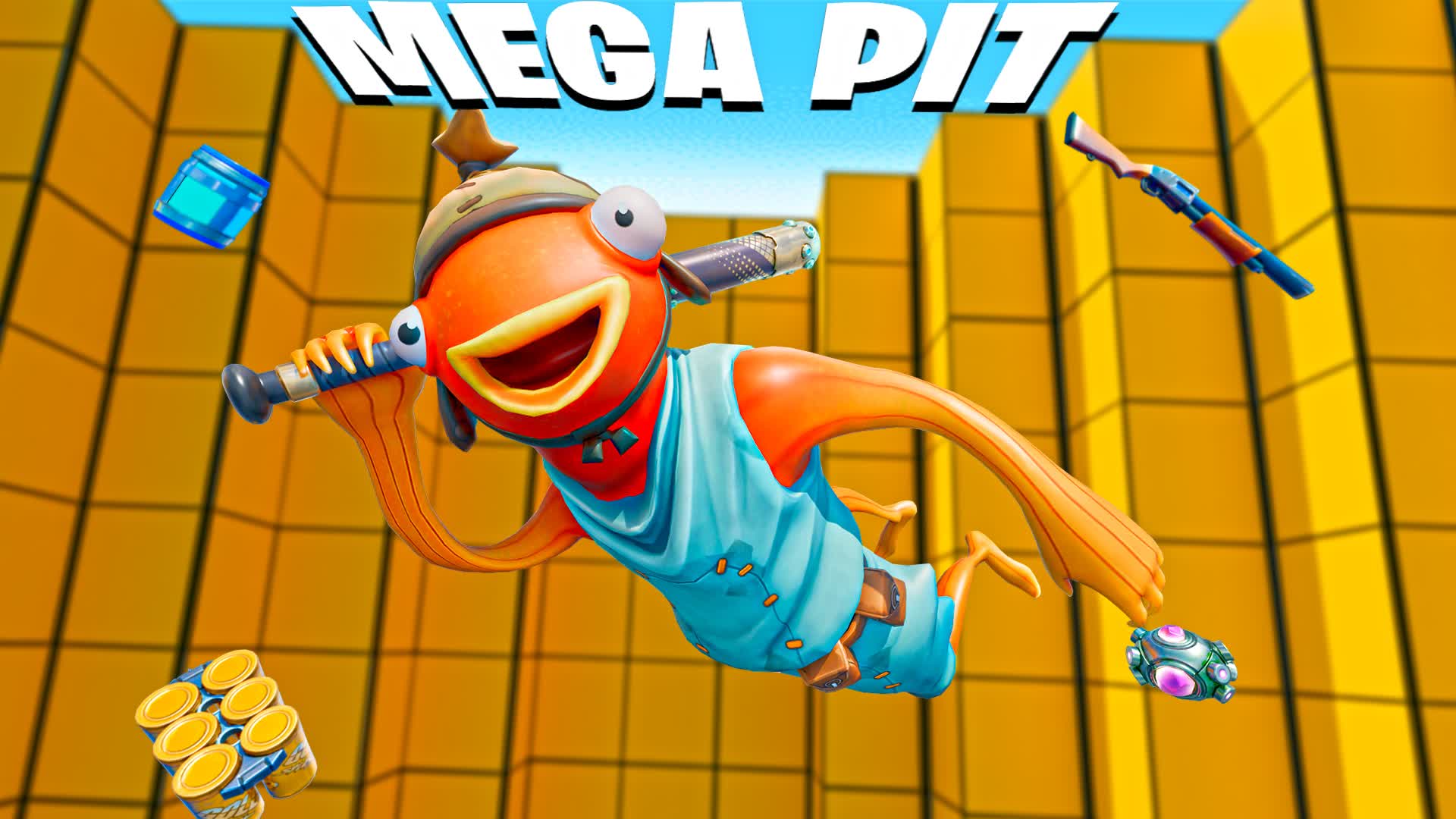 Mega Pit - Free For All 9256-1039-8573 by ninjamaster - Fortnite Creative Map Code - Fortnite.GG