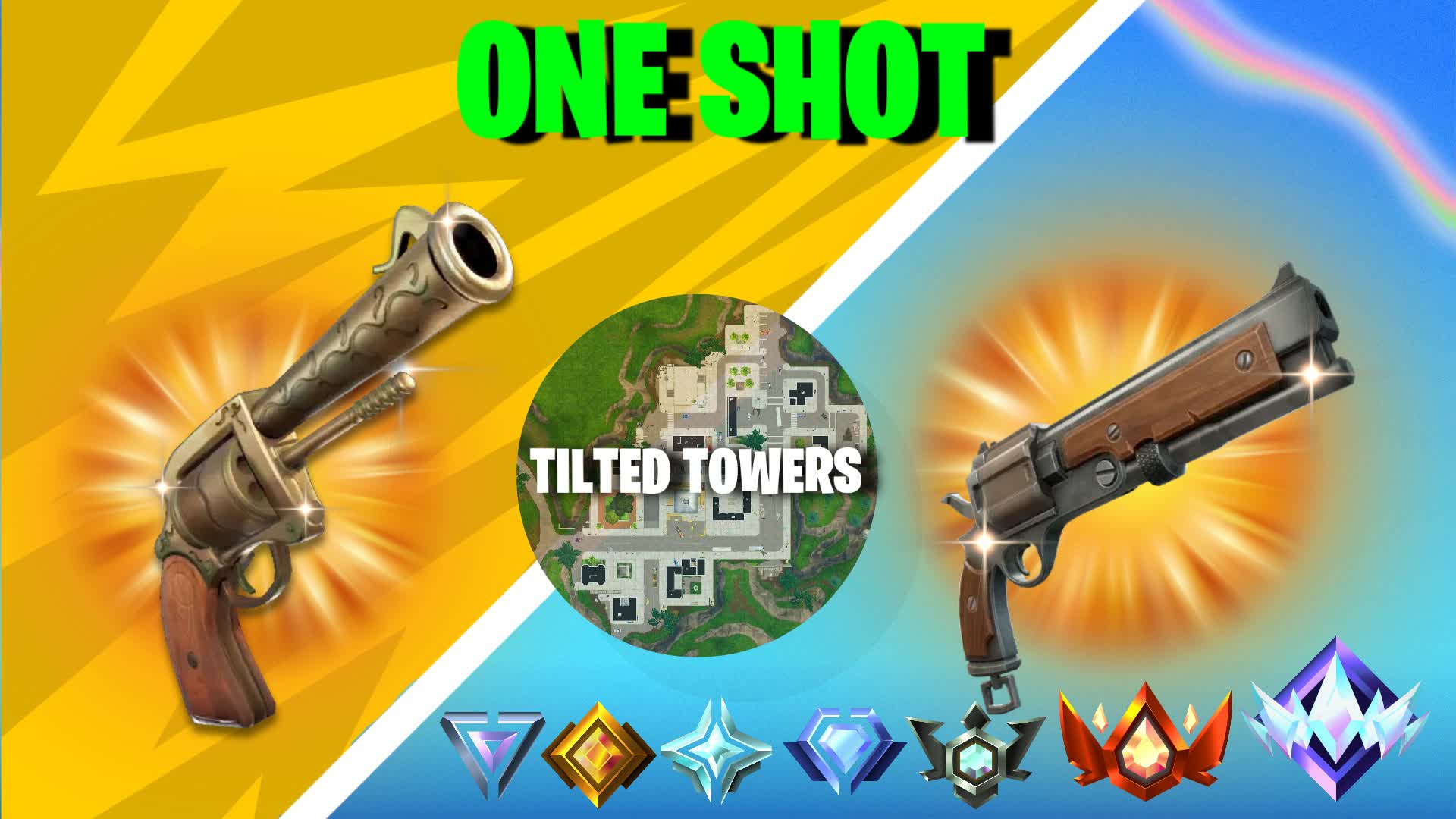 🎯Revolver & Mammoth ONE SHOT🎯 3434-4168-2121 by braxi - Fortnite ...