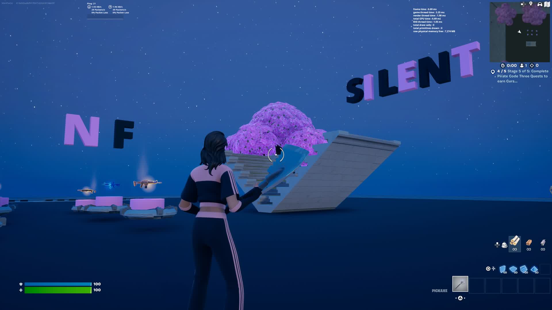 Silent 1v1 0297-2089-9739 by f4q - Fortnite Creative Map Code - Fortnite.GG