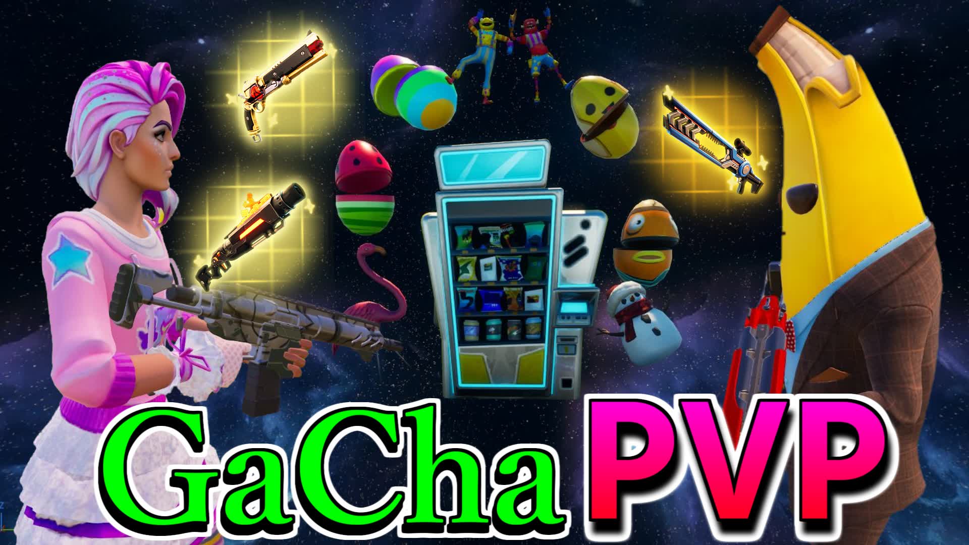 Gacha PvP Battle -ガチャ乱闘場- 9332-9453-7208 by irobuki - Fortnite Creative ...