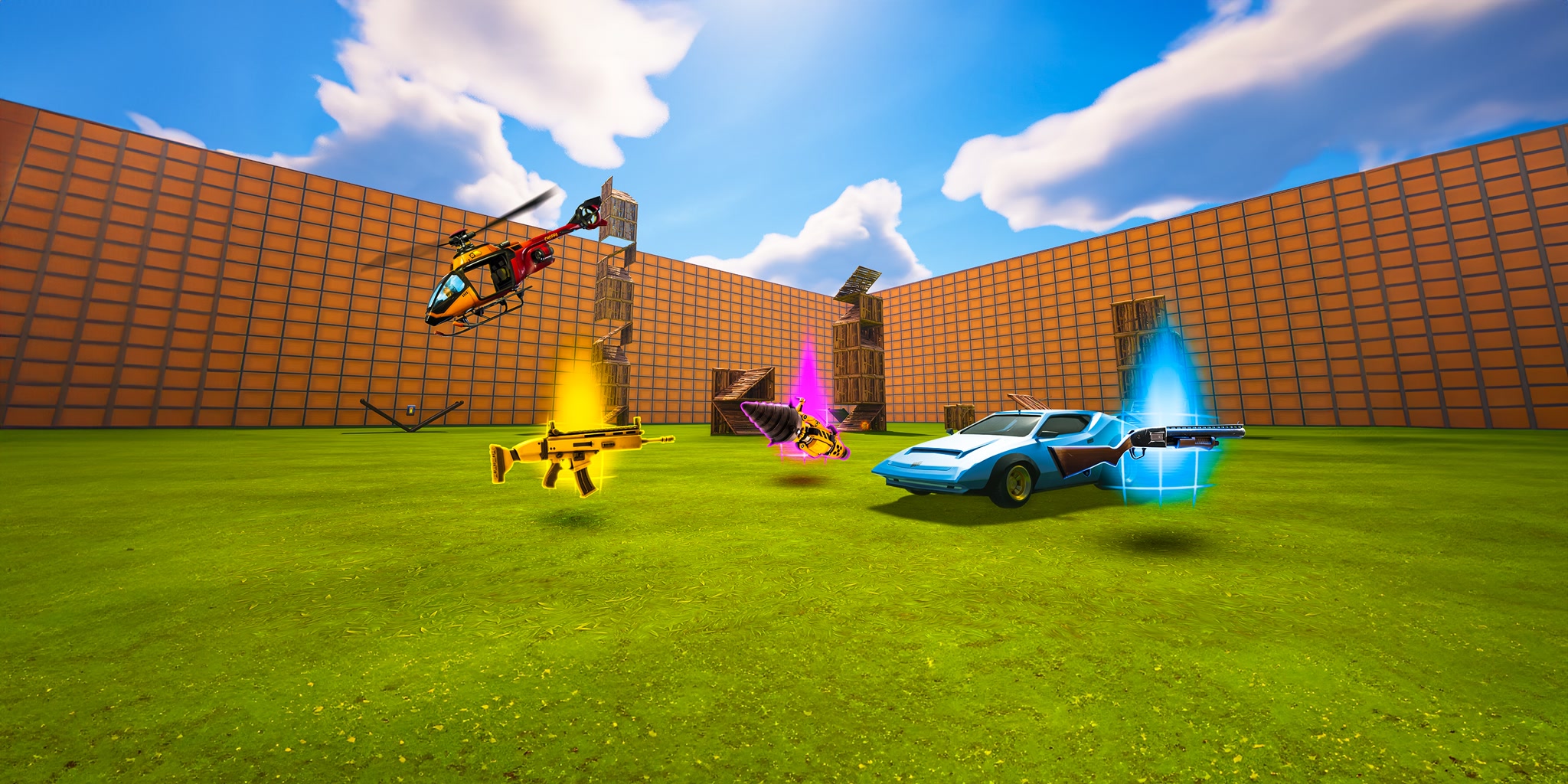 Ultimate 1v1 All Weapons & Vehicles 3070-9327-8282 by effendial - Fortnite Creative Map Code ...