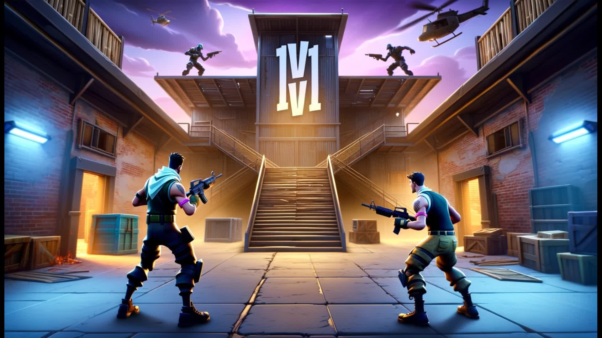 Basic 1v1 Map 0104-8097-2903 by thebuilderduo - Fortnite Creative Map ...