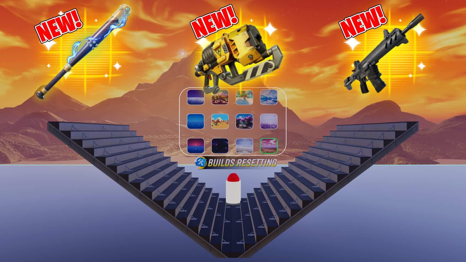 1V1 BUILD FIGHTS FFA 7159-9120-1769 by texture - Fortnite Creative Map ...