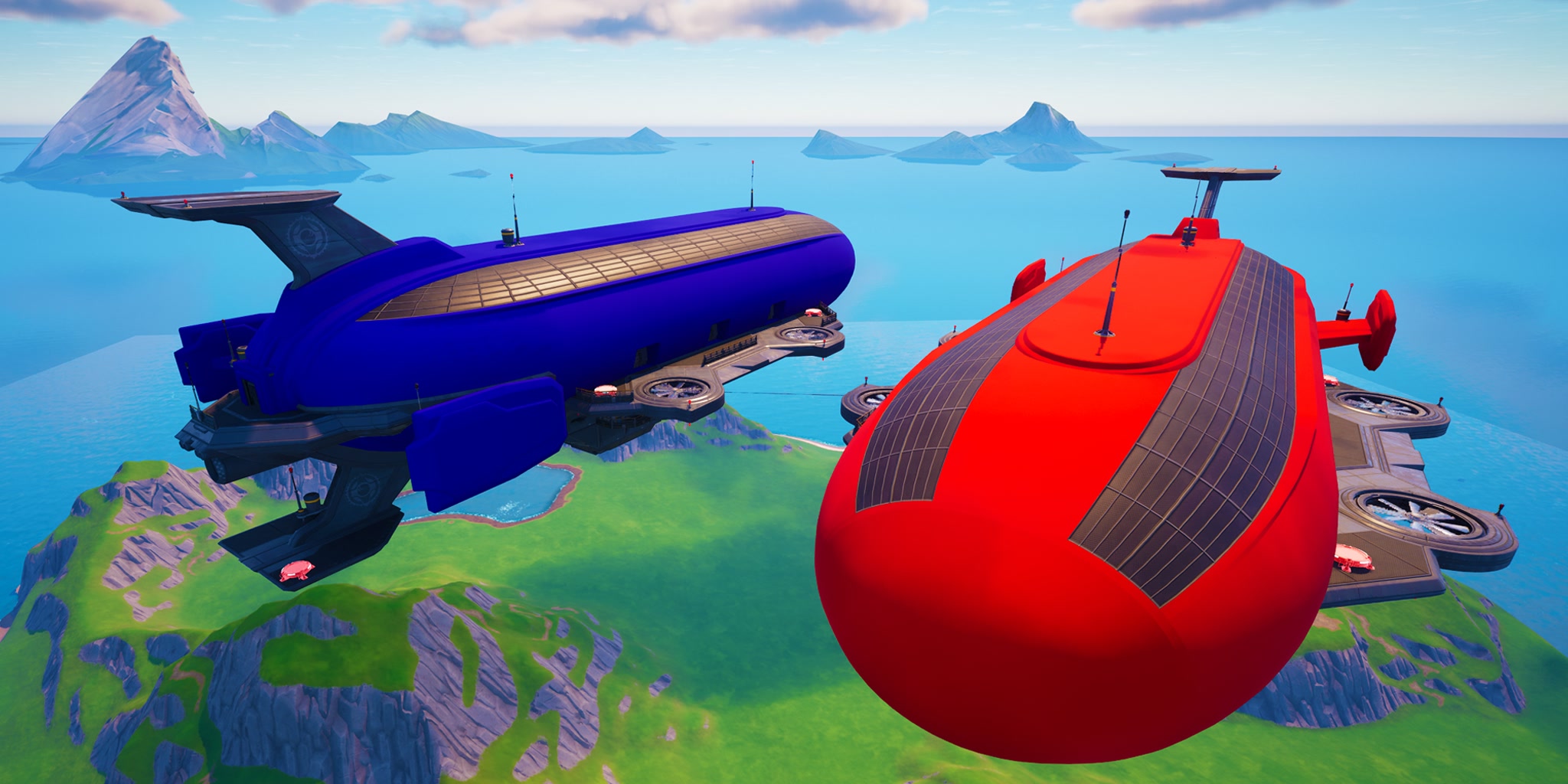RED VS BLUE BLIMPS 🔴🔵 (ZERO BUILD) 5101-3015-6235 by superjd77 ...