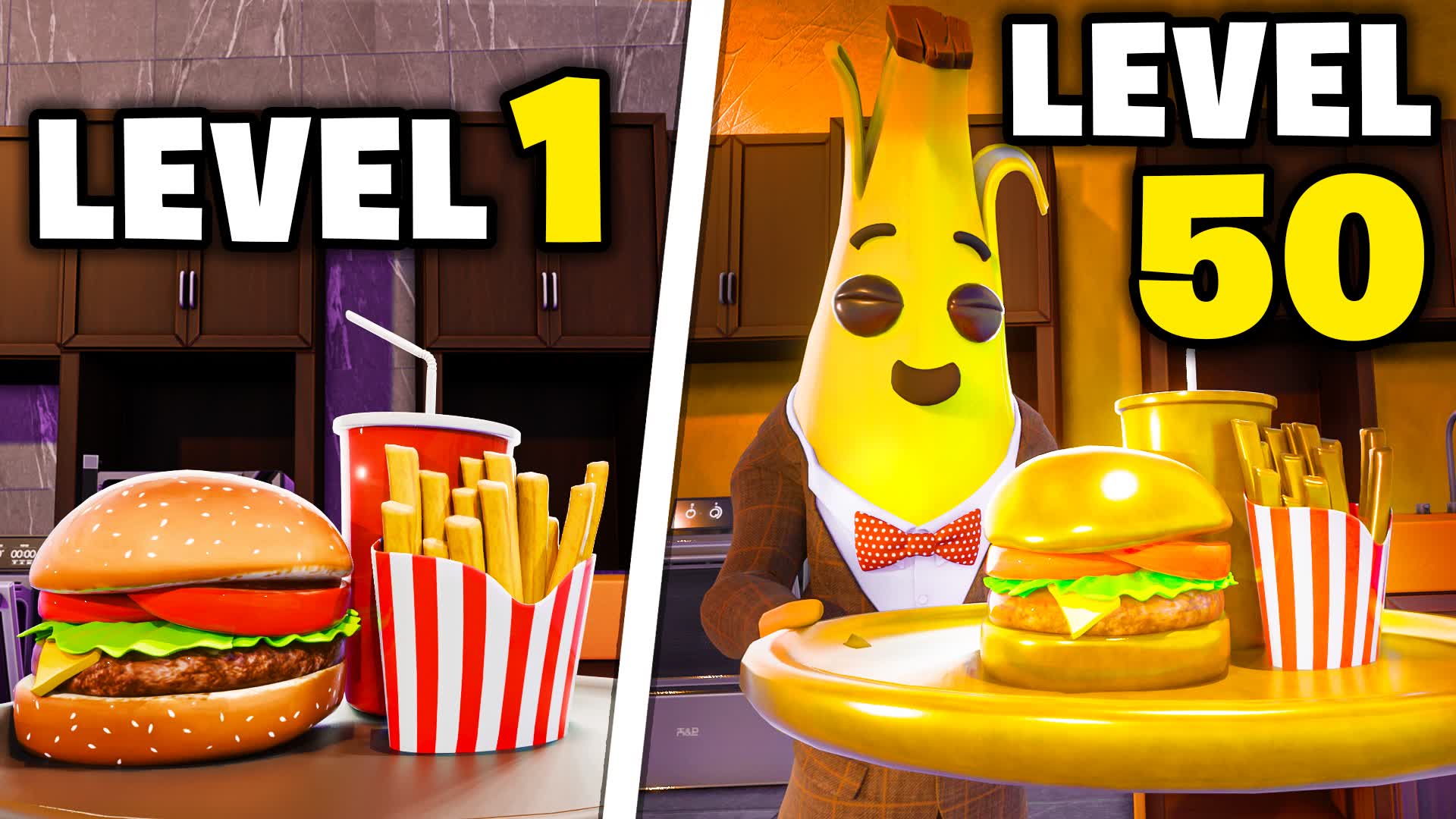 🥞FOOD GUN GAME🌭ONE SHOT💥 6233-4861-5368 by zizzel - Fortnite Creative ...