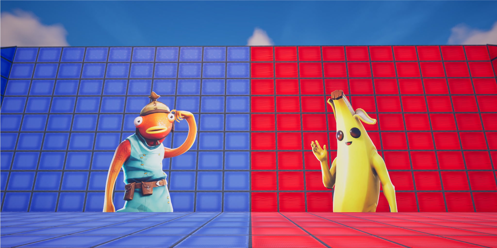 SUPER PEELY VS FISHSTICK🔴🔵 8200-7245-1801 by lilreem - Fortnite ...